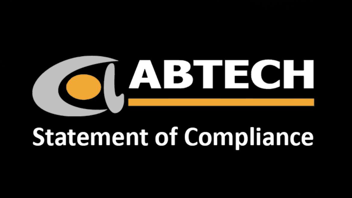 Statement of Compliance - UK & EU Russia Sanctions | Abtech